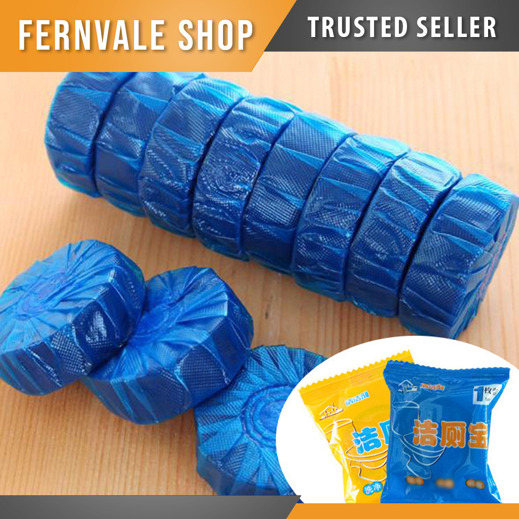Jual Tablet Pewangi Toilet Si Biru Tablet Pewangi Kloset WC Biru ...
