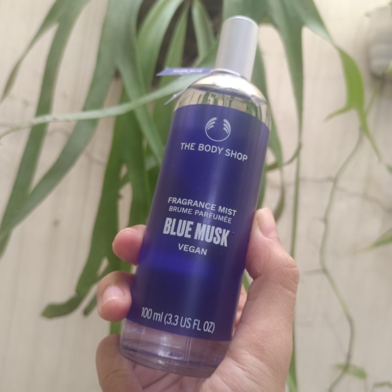 Jual The Body Shop Blue Musk Vegan Fragrance Mist Body Mist Parfum ...