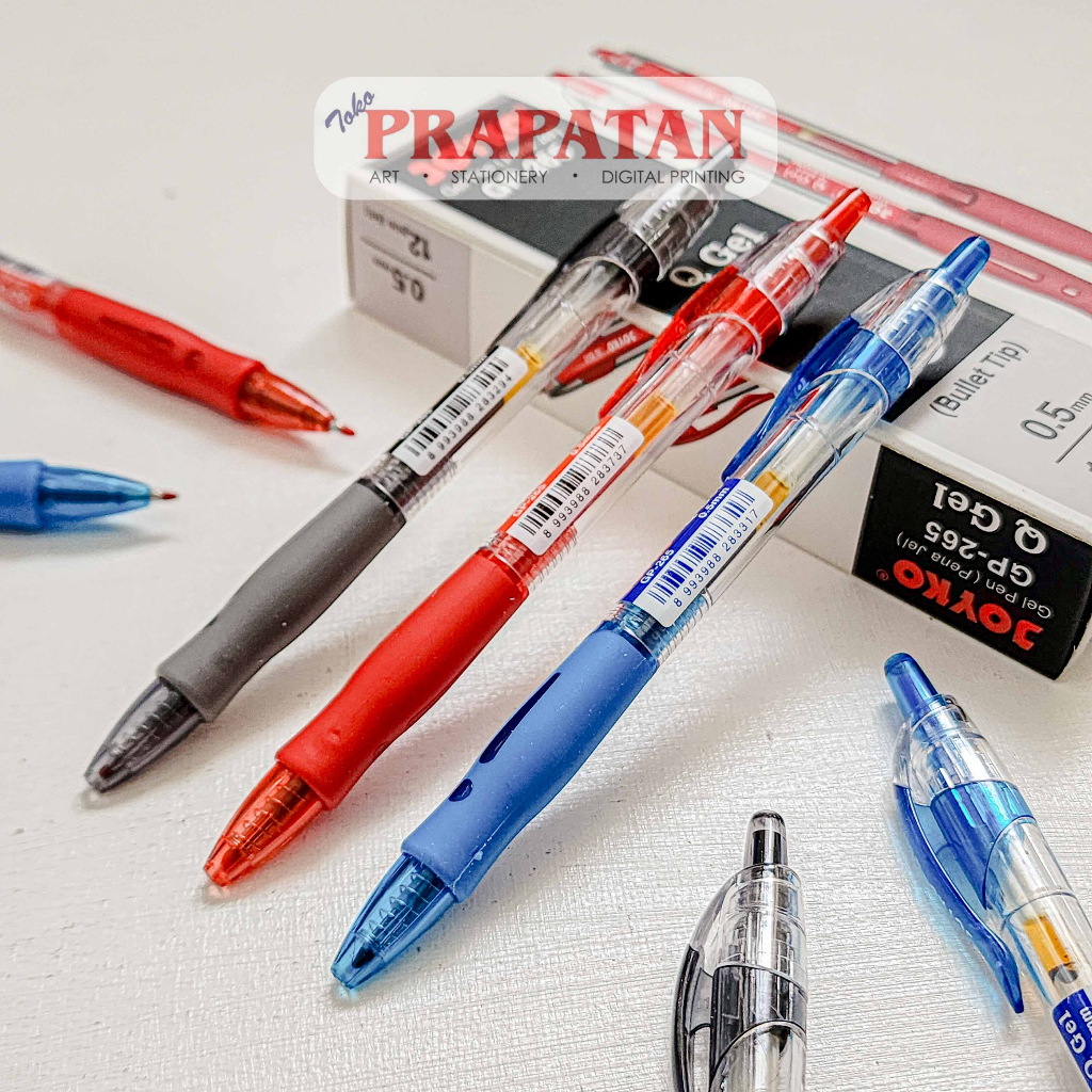 Jual Joyko GP-265 Gel Pen 0.5mm | Pena Jel | Pulpen | Shopee Indonesia
