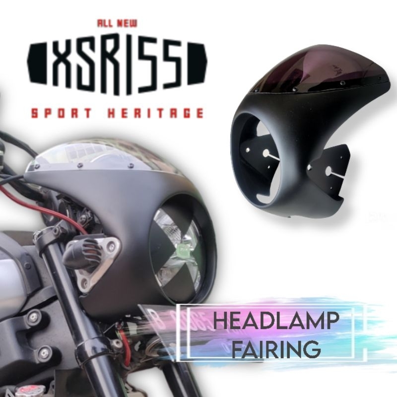 Jual Headlamp Cowl Headlamp Fairing Cover Lampu Depan Caferacer Clasic ...