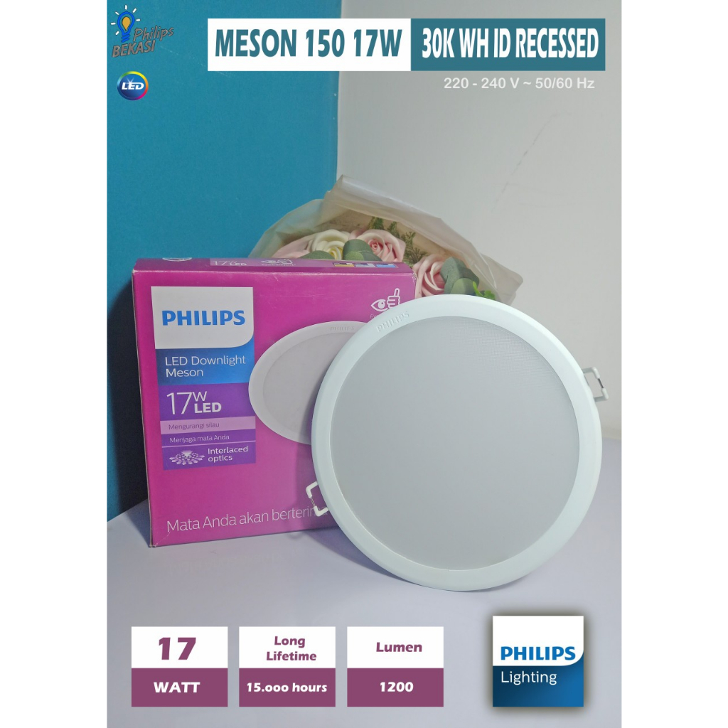 Jual Lampu Philips Downlight LED 59466 Meson 17 Watt | Shopee Indonesia