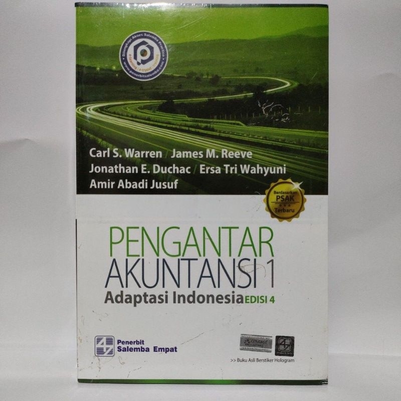 Jual BUKU PENGANTAR AKUNTANSI 1 ADAPTASI INDONESIA EDISI 4 | Shopee Indonesia
