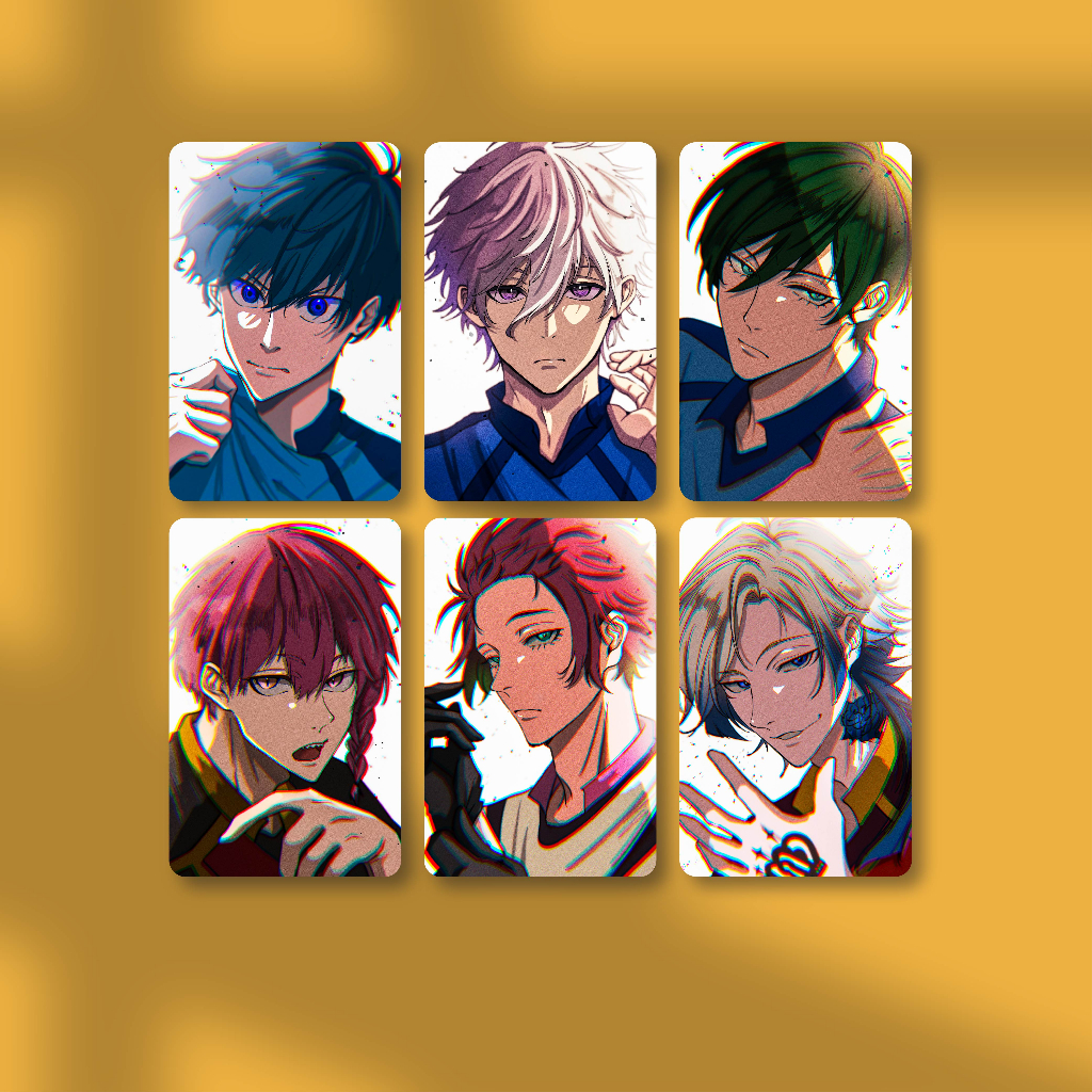 Jual Photocard Blue Lock Character | Photocard Anime | Shopee Indonesia