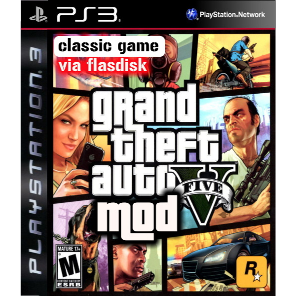 Jual GTA 5 MODS UNTUK PS3 CFW/HFW HEN PS3 GAME | Shopee Indonesia