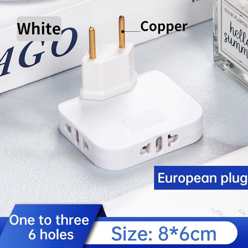 Jual MJ88 3in1 Power Socket Plug In Stop Kontak Steker Lipat Colokan ...