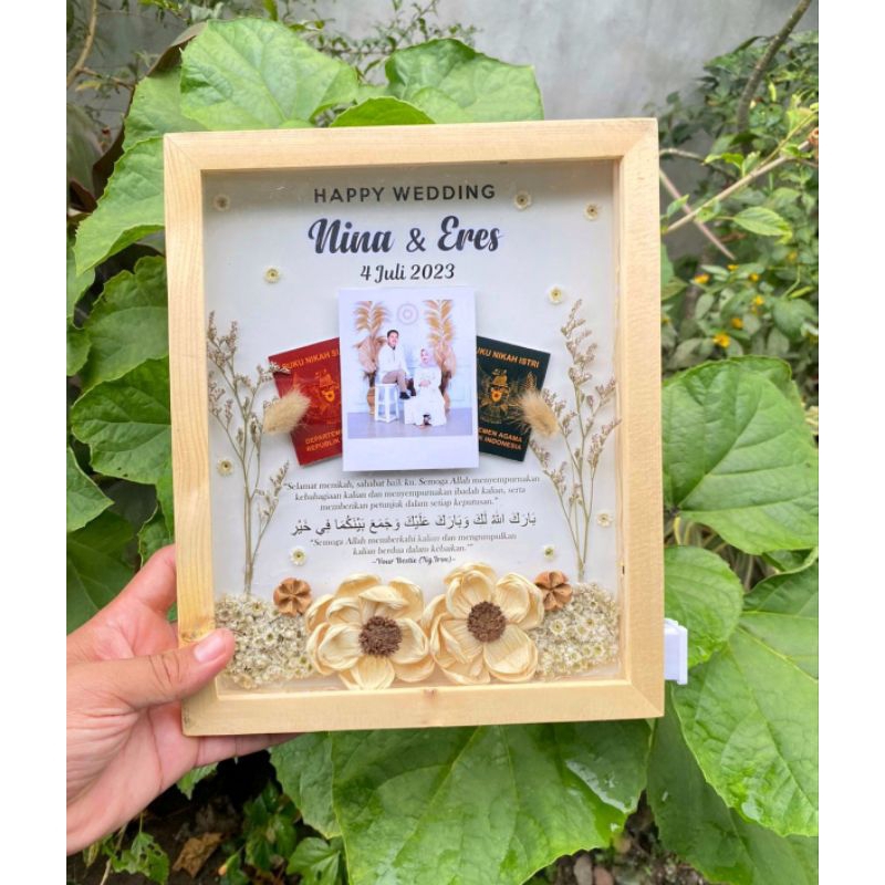 Jual TERMURAH! Frame Kado Unik Wisuda Pernikahan Ulang tahun / Ultah ...