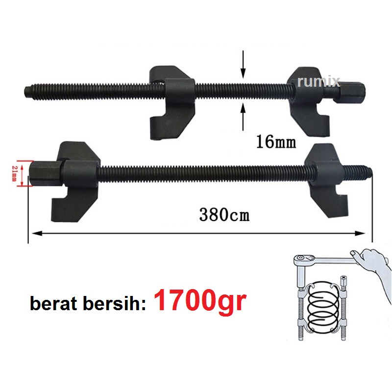 Jual Treker Per Keong Spring Mobil Compresor Tahanan Shockbreaker ...