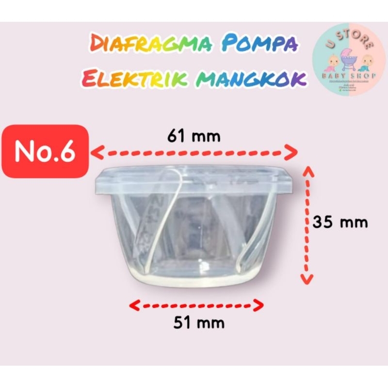 Jual Spare part pompa asi diafragma manual diafragma elektrik ...