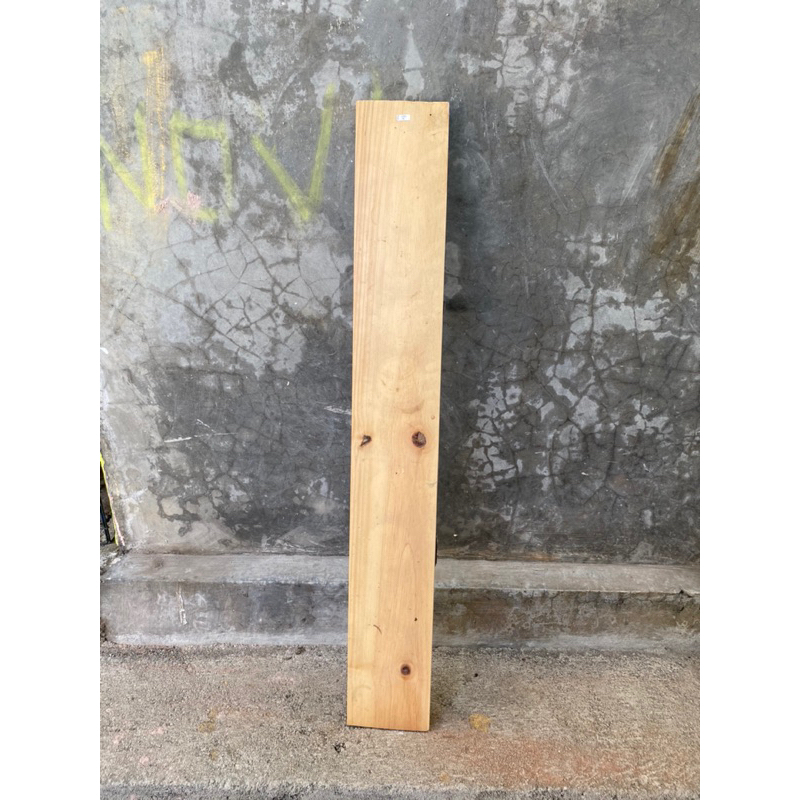 Jual Papan kayu jati belanda/pinus finishing natural (Sudah free siku ...