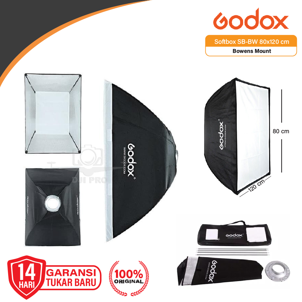 Jual Godox Softbox BW 80x120 cm Bowens Mount - SB BW 80 x 120cm | Shopee Indonesia