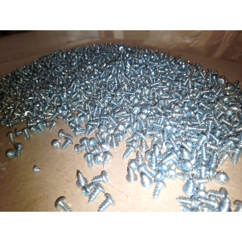 Jual baut bingkai sekrup skrup pigura 5 dan 6 mm 100 pcs papan mdf 6mm ...