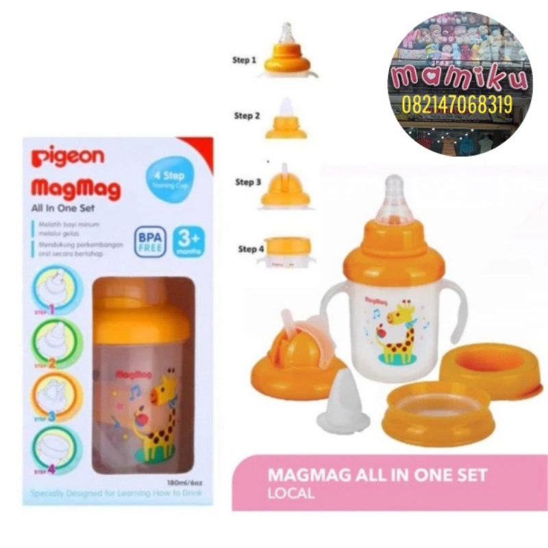 Jual pigeon magmag all in one set 4 in 1 / pigeon training cup / mag ...