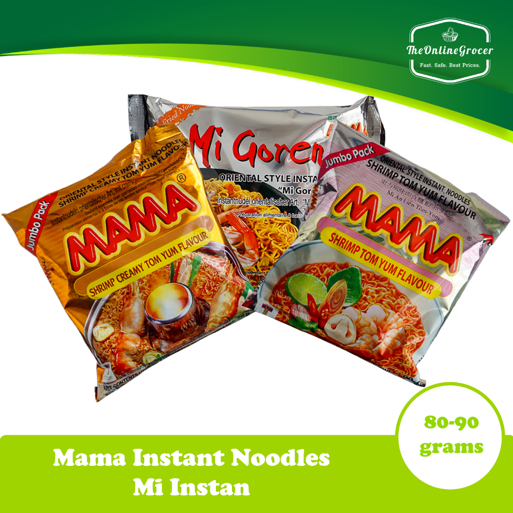 Jual Mama Instant Noodles – Mama Mie Instant Halal Thailand | Shopee ...