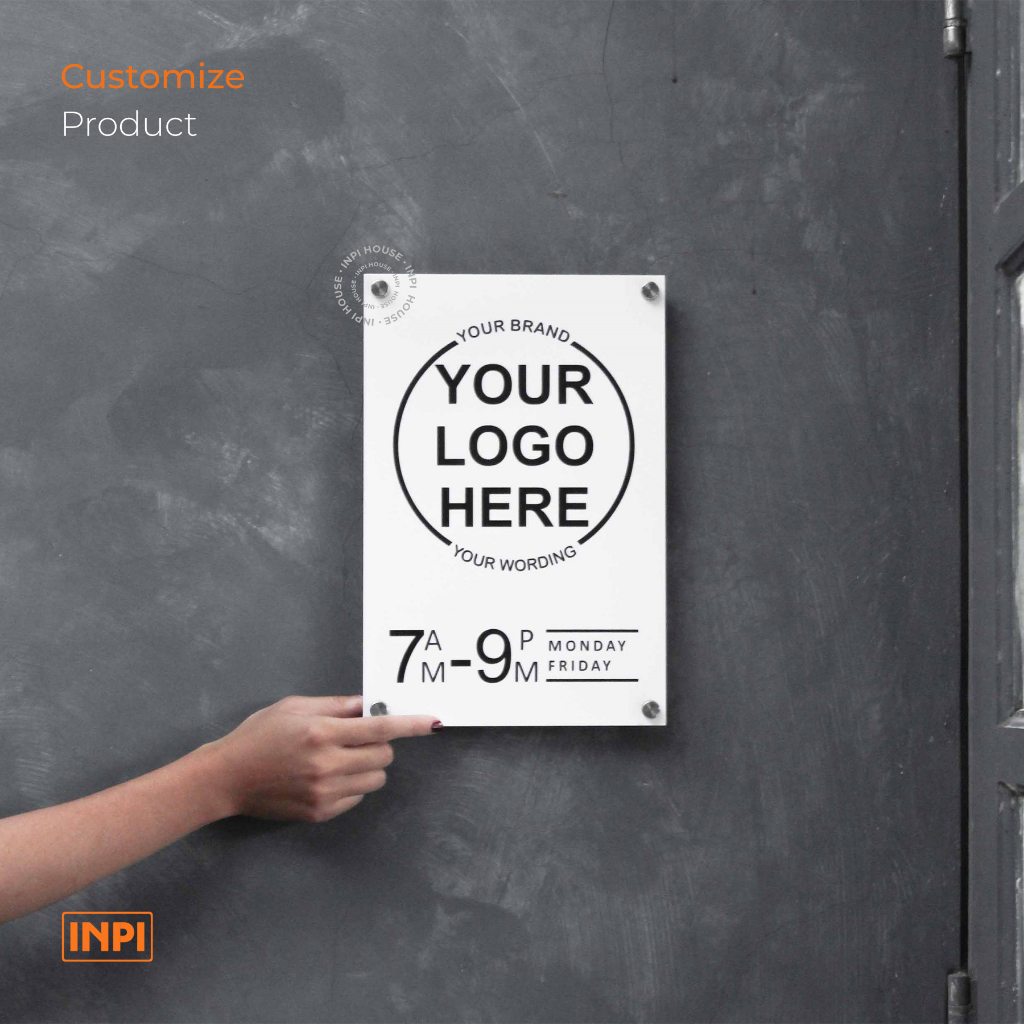 Jual Custom Signage - Custom Design Sendiri - Request Papan Penanda ...