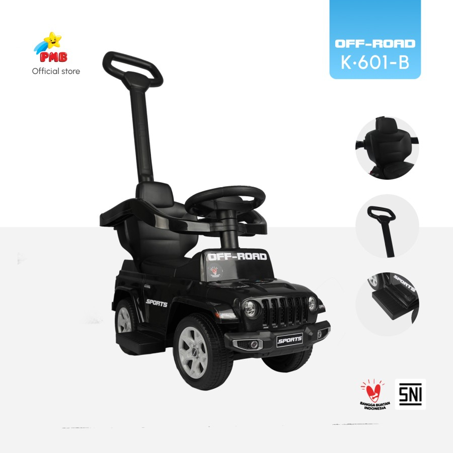 Jual Mainan Mobil Anak Ride On Tolocar Jeep Off-Road K 601B PMB | Shopee Indonesia
