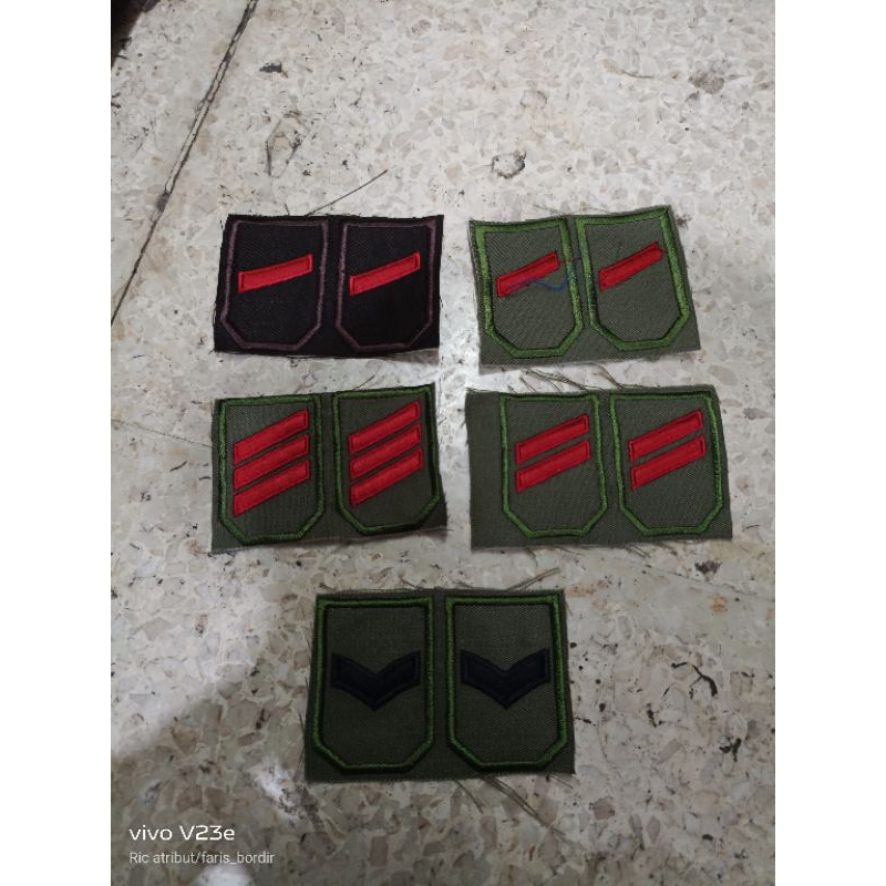 Jual pangkat pdl polri pangkat pdl kerah polisi pangkat polri barada ...