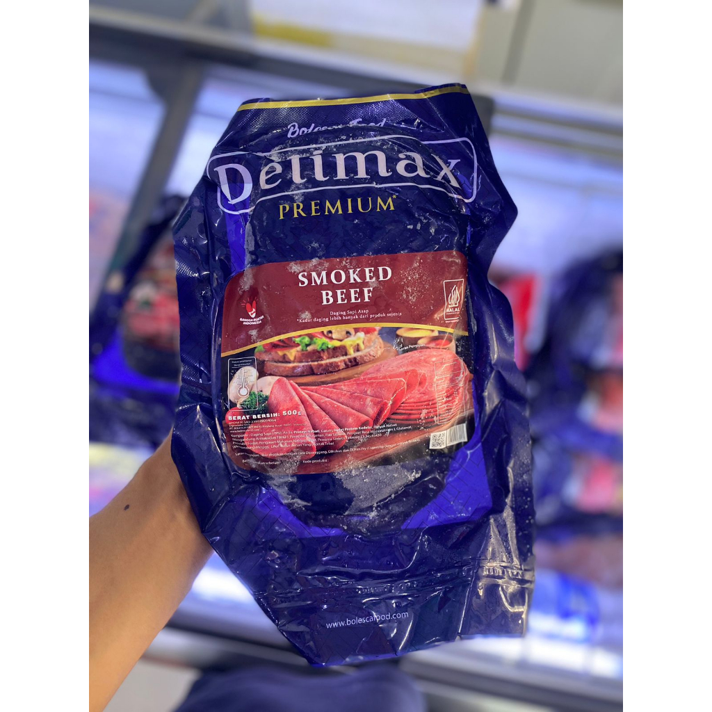 Jual DELIMAX SMOKE BEEF 500gr | Shopee Indonesia