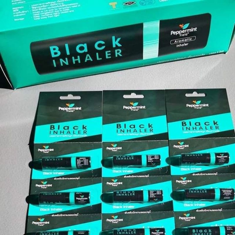 Jual Black inhaler pappermint field original thailand | Shopee Indonesia