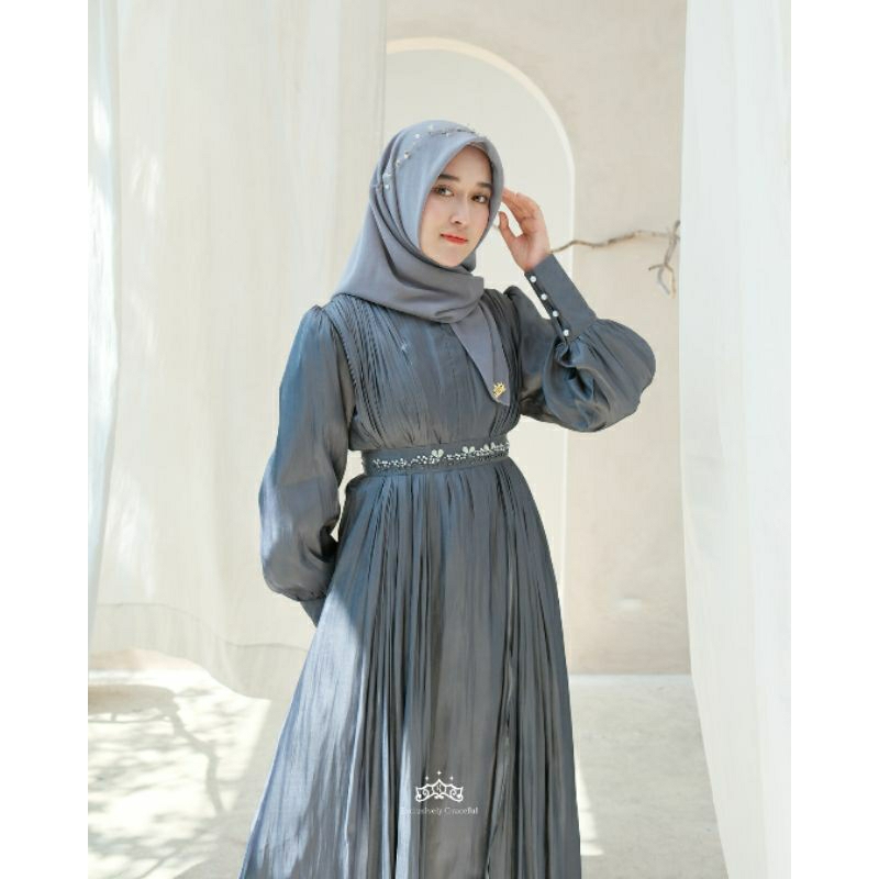 Jual FREE GIFT ORI KAZAMI EXCLUSIVE DAISY SHIMMER DRESS KAZAMI STORE ...