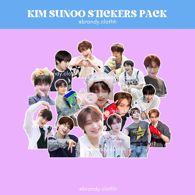Jual KIM SUNOO ENHYPEN Stickers/Stickers/Stiker Aesthetic/Stiker Tumblr ...