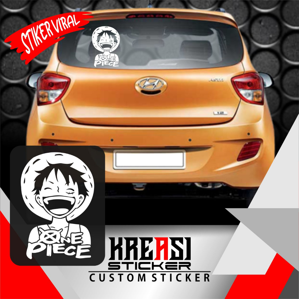 Jual stiker mobil one piece | Shopee Indonesia