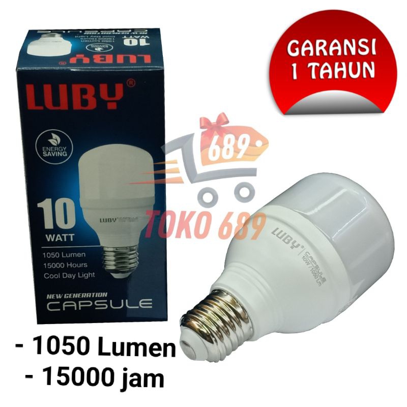 Jual Lampu LED Capsule 10 Watt Luby | Shopee Indonesia