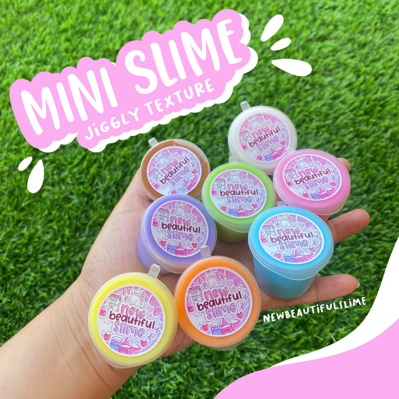 Jual MINI SLIME 25ML BY NEWBEAUTIFULSLIME JIGGLY SLIME TOFU SLIME ...