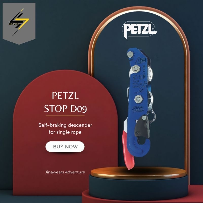 Jual STOP D09 - PETZL / Descender Autostop not Simple Rack Figure Eight ...