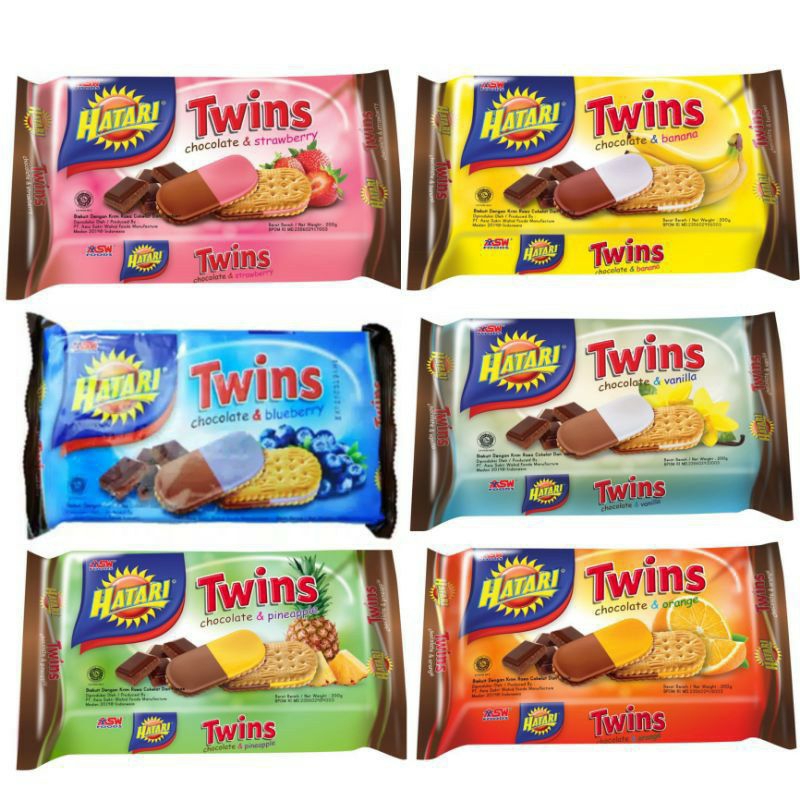 Jual Hatari Twins Cream Biscuit 190g | Shopee Indonesia