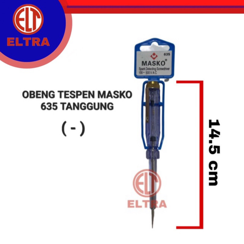 Jual Masko tespen tanggung 635 ( - ) minus tespen kepala kuningan ...