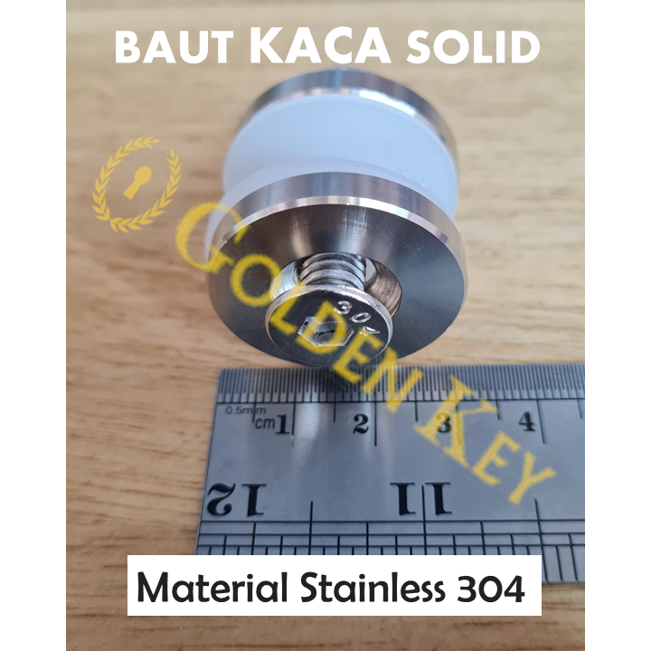 Jual Baut Kaca Railing Tangga Stainless Steel 304 | Shopee Indonesia