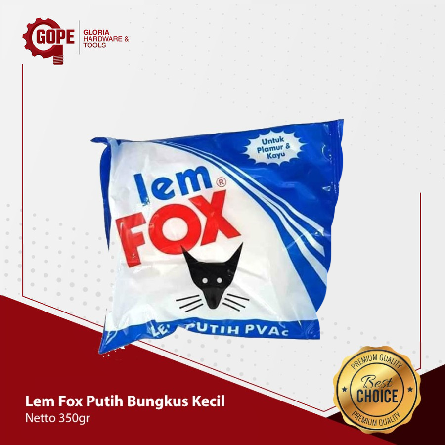 Jual Lem Fox Putih Bungkus Kemasan Plastik 350 Gram | Shopee Indonesia