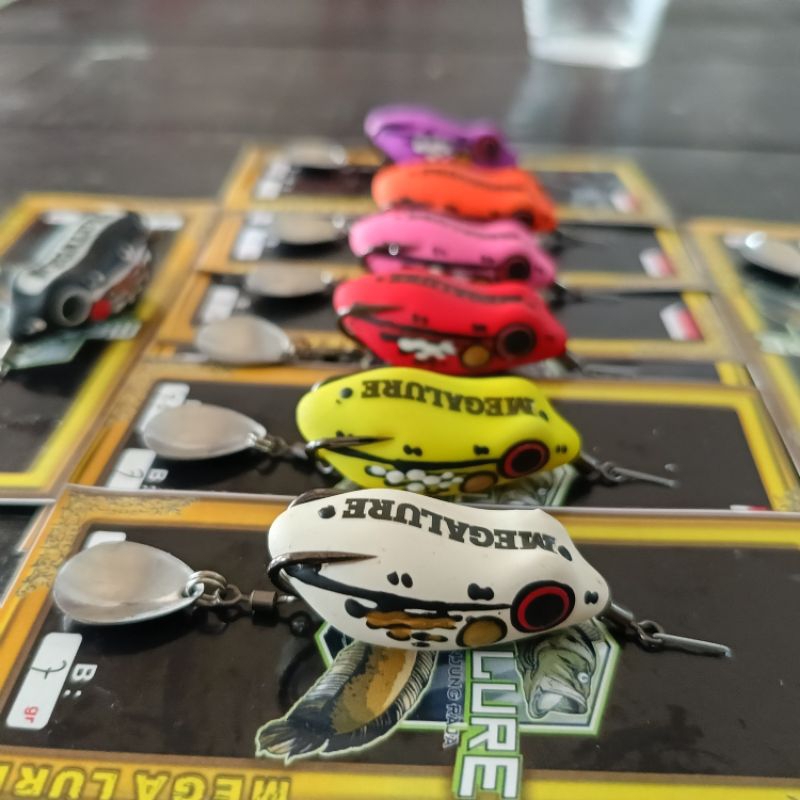 Jual SOFT FROG MEGA LURE 3,5CM , 4CM DAN 4,5CM | Shopee Indonesia