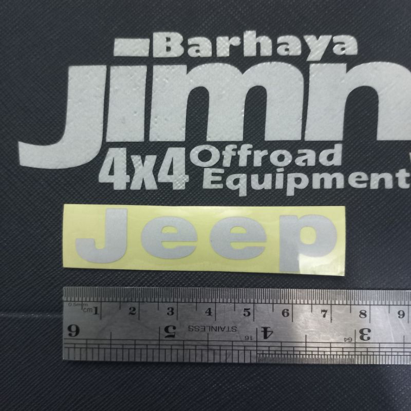 Jual STIKER SUZUKI JIMNY KATANA CUTTING STICKER JEEP BADAK REFLECTIF 3M ...