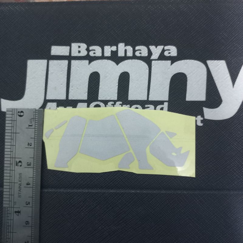 Jual STIKER SUZUKI JIMNY KATANA CUTTING STICKER JEEP BADAK REFLECTIF 3M ...