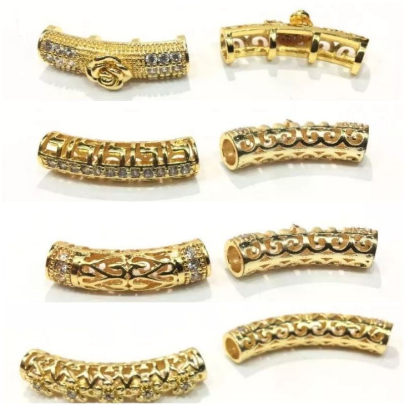 Jual COD Liontin Atau Charm Pipa Bunga Untuk Gelang Pandora Tali Serut ...
