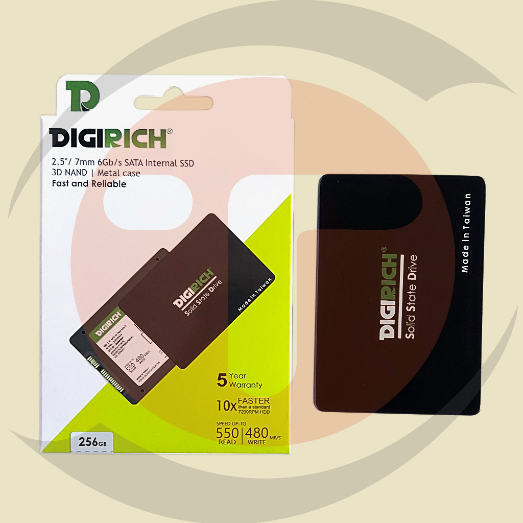 Jual SSD Digirich SATA III 2.5" 7mm 6Gb/s 256GB || 512GB || 1TB | Shopee Indonesia