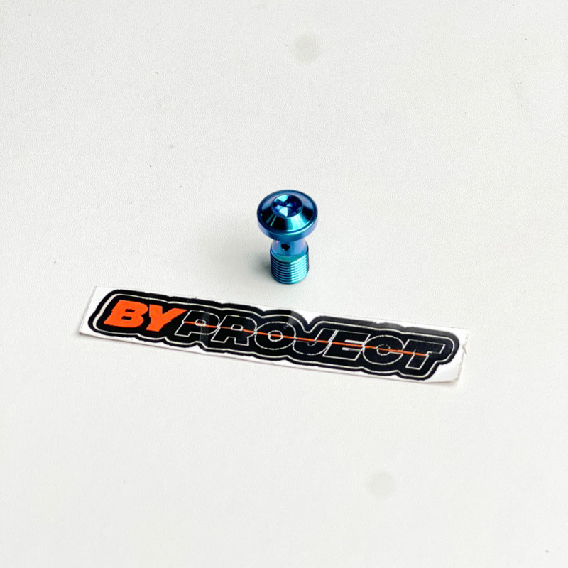 Jual Baut Banjo Titanium Drat Kasar & Halus Kaliper Master rem | Shopee Indonesia