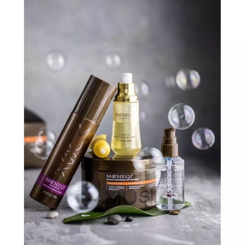 Jual HAIR TREATMENT MUSK / MOCHEQI | Shopee Indonesia