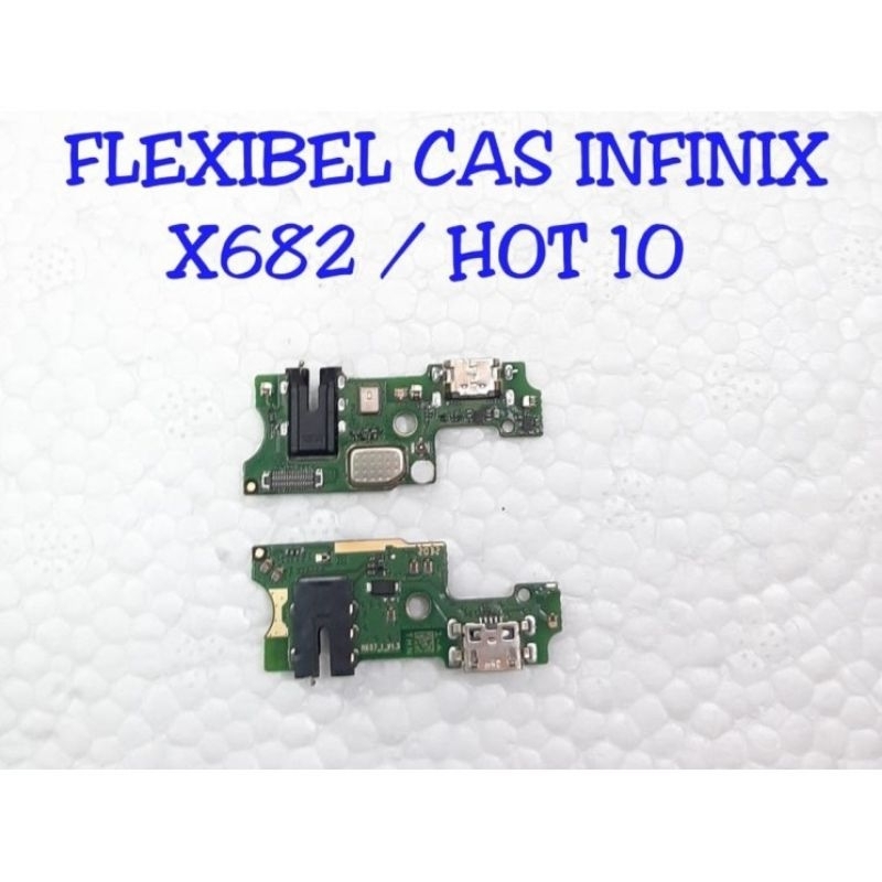 Jual Papan Cas Papan Pcb Board Papan Infinix Hot 10 X682 Original Shopee Indonesia