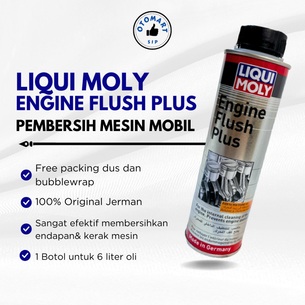 Jual Pembersih Mesin Mobil Liqui Moly Engine Flush Plus 300 ML | Shopee ...