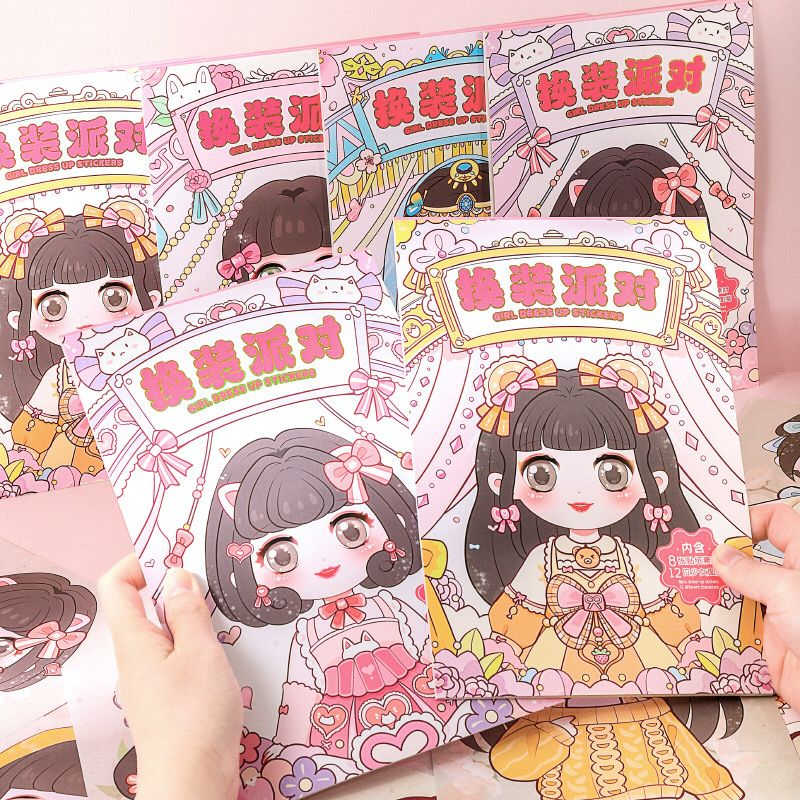 Jual Sticker Book DIY Dress XL Costume Viral Buku Sticker | Shopee ...