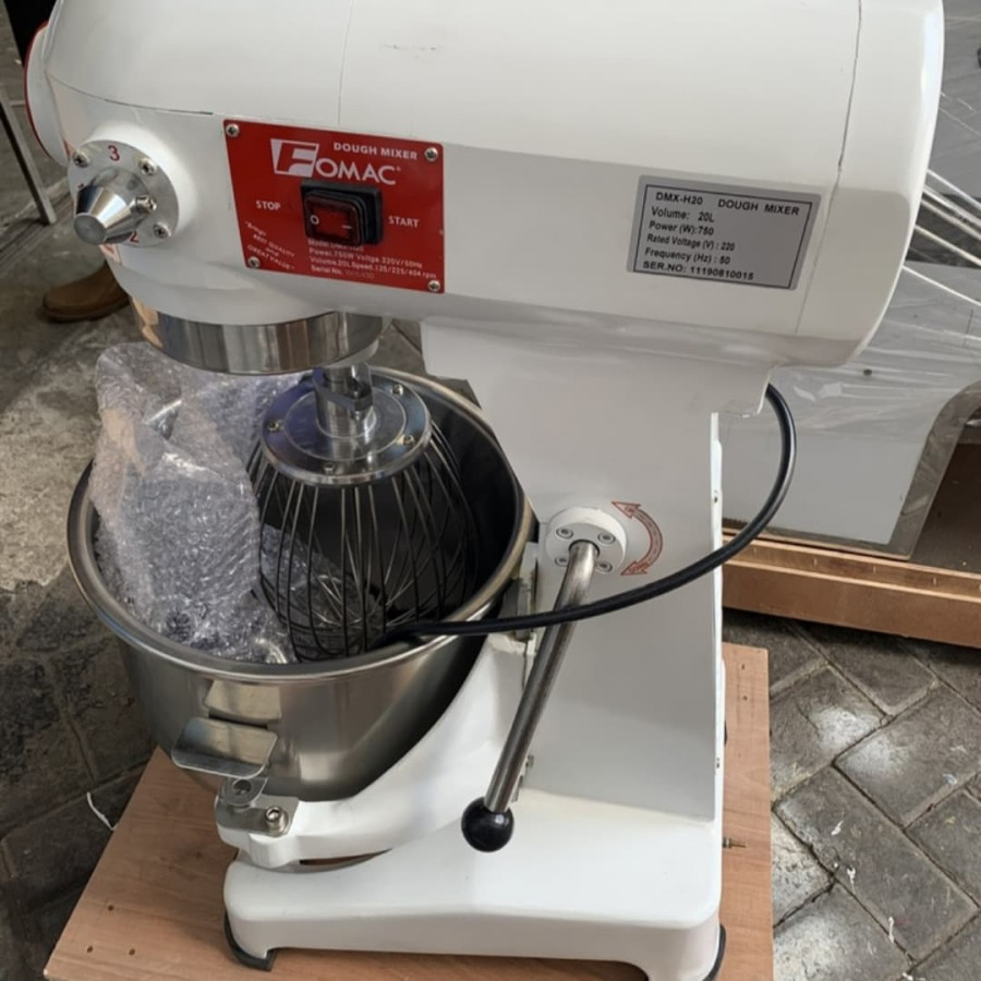 Jual Planetary Dough Mixer 15 L Mesin Giling Adonan Tepung FOMAC DMX ...