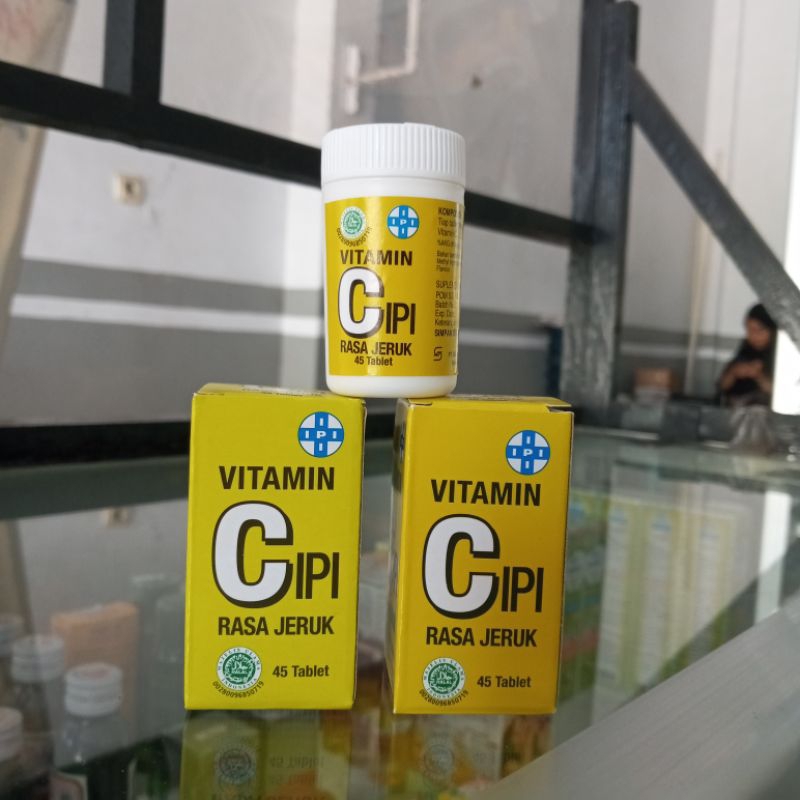Jual VITAMIN C IPI ISI 45 TABLET | Shopee Indonesia