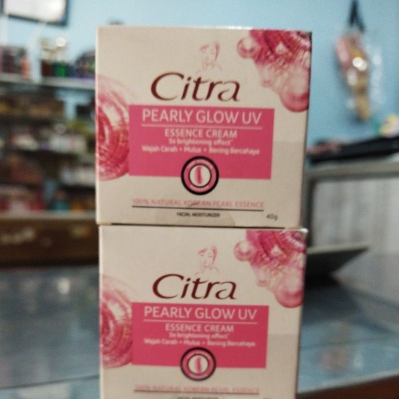 Jual Citra Pearly Glow UV 40g | Shopee Indonesia