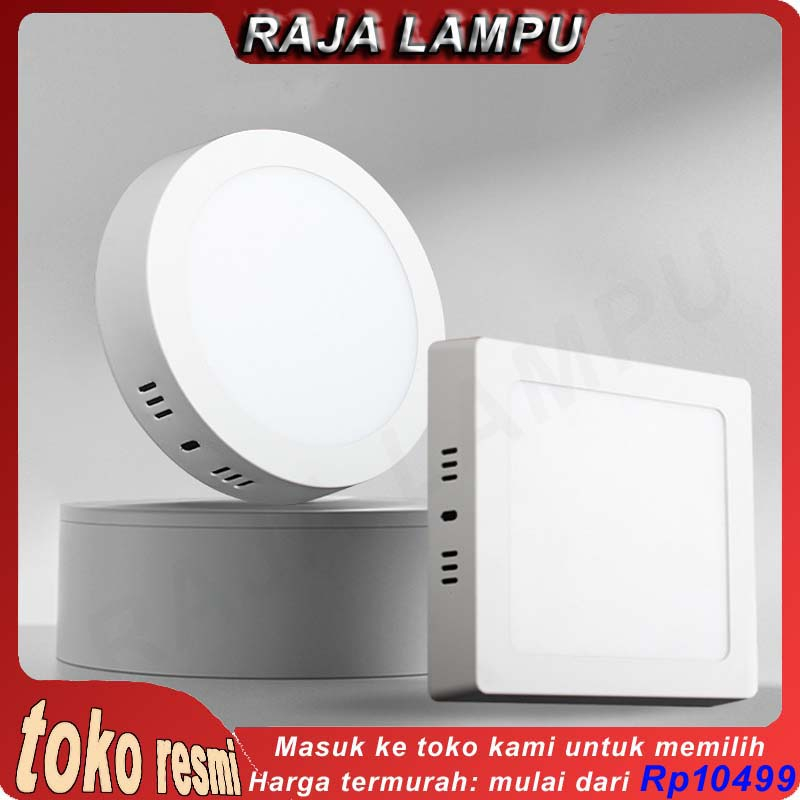 Jual 【RAJA LAMPU】DOWNLIGHT LED BULAT DAN KOTAK PANEL Downlight Outbow ...