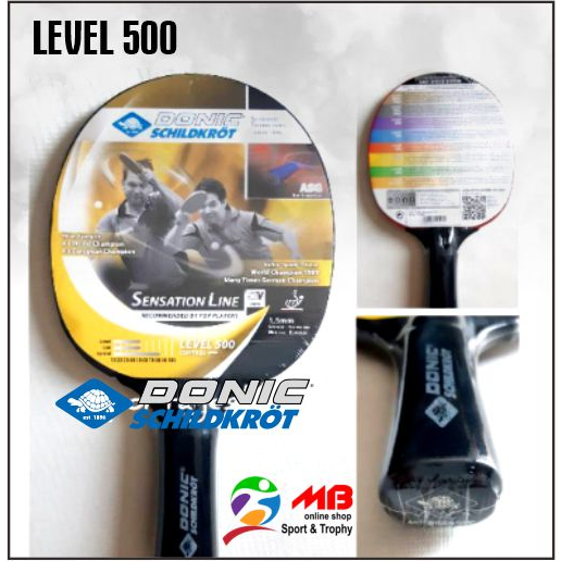 Jual DONIC SENSATION LINE 500 BET BAT PINGPONG TENIS MEJA | Shopee ...