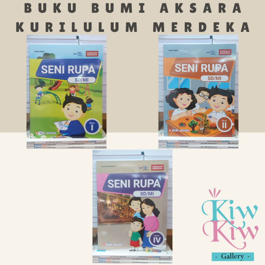 Jual Buku Seni Rupa Kelas 1, 2, 3, 4, 5, 6 SD/MI Kurikulum Merdeka - Bumi Aksara | Shopee Indonesia