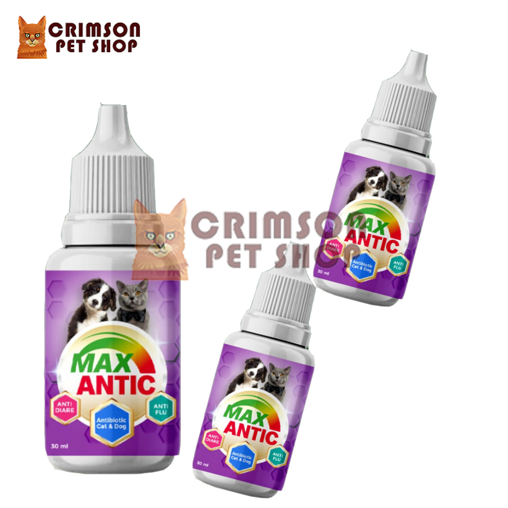 Jual Max Antic Obat Anti Biotik Kucing 30ml | Shopee Indonesia