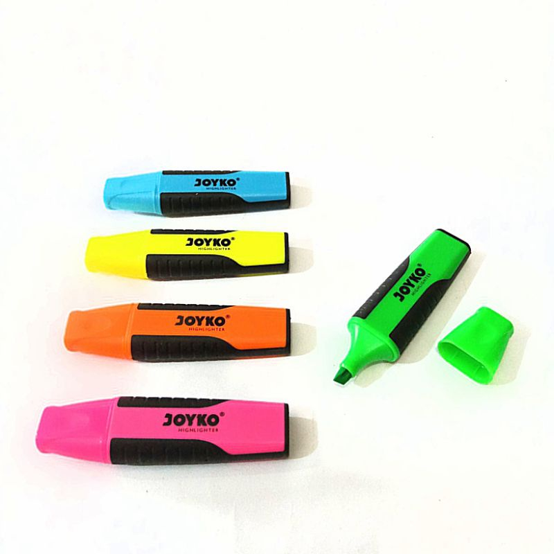 Jual (ATK) Stabilo joyko / Highlighter 5 warna 1 pack (isi 10pcs ...